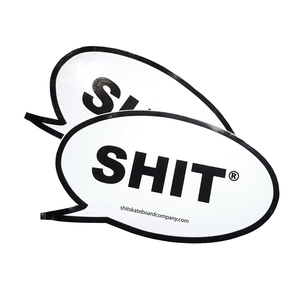 SHIT® TB STICKERS 16x9cm – SHIT® SKATEBOARD COMPANY